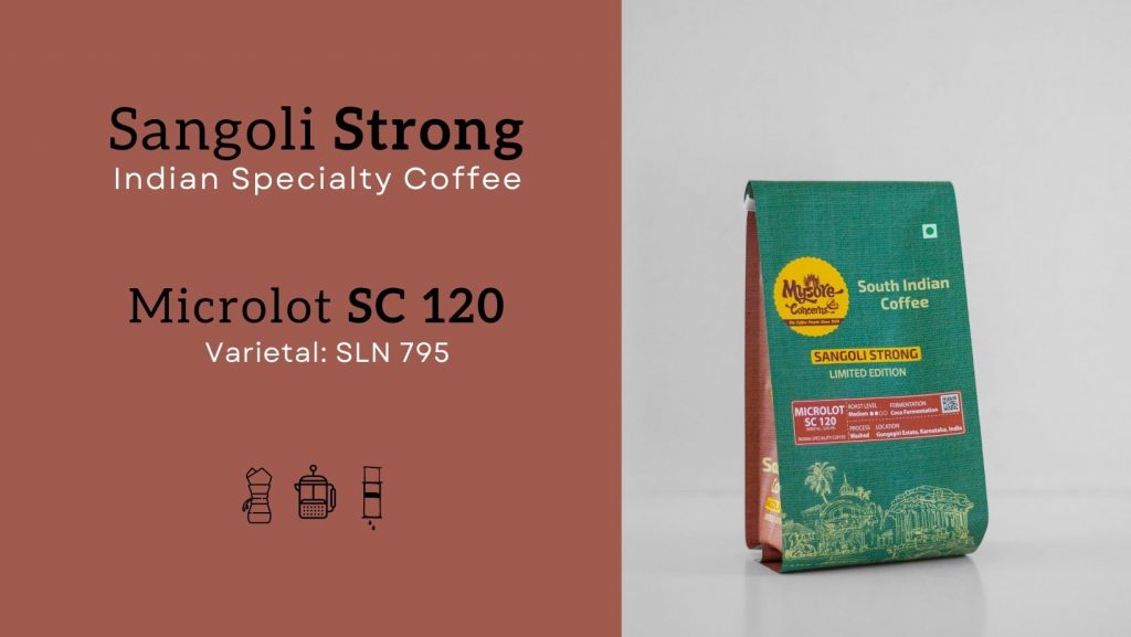 Indian Specialty Coffee - Sangoli Strong